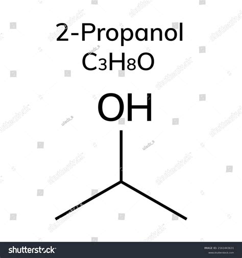 2 Propanol Condensed Structural Formula 91