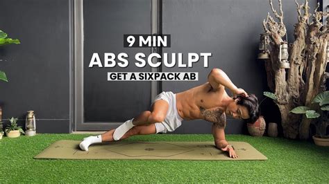 9 Min Abs Sculpt Workout For Smaller Waist And Get A Sixpack Ab At Home