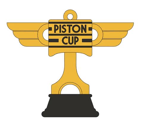 Llavero Copa Piston Piston Cup Keychain 14f By Palomin3d Download