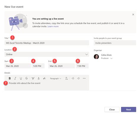 How To Set An Online Event On Teams And How To Overcome Technical Challenges To Make It A Viable