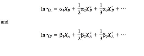 use the gibbs duhem equation to show that if the