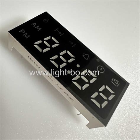 Ultra Bright White 4 Digit 7 Segment Led Clock Display Common Cathode For Built In Oven Timer