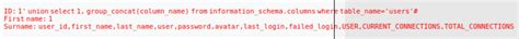DVWA SQL Injection Noone S Blog