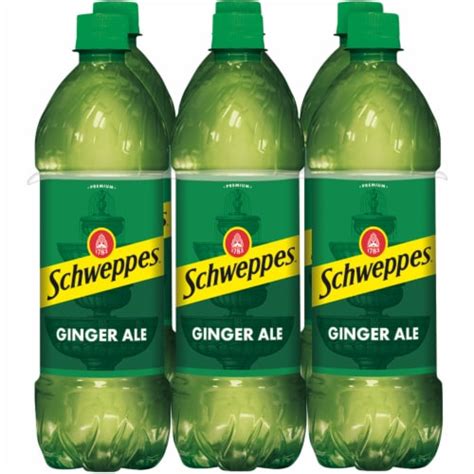 Schweppes® Ginger Ale Soda Bottles 6 Pk 169 Fl Oz Ralphs