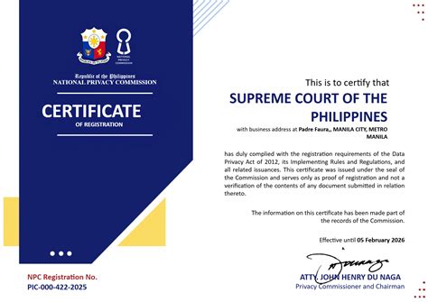 Electronic Filing Supreme Court Of The Philippines