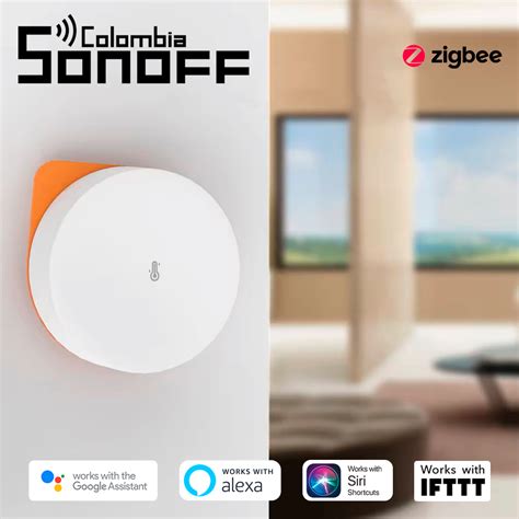 Sensor De Temperatura Y Humedad Zigbee Snzb 02p Sonoff Colombia