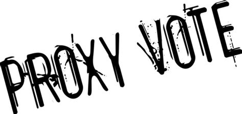Proxy Vote Vector Images Over 100