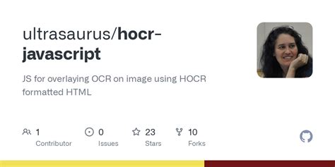 GitHub Ultrasaurus Hocr Javascript JS For Overlaying OCR On Image