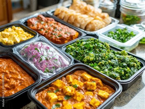 Indian Food Meal Kits Neatly Packaged With Pre Portioned Ingredients