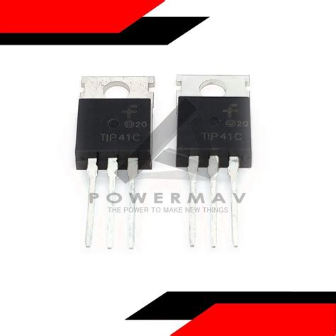 2pcs Tip41 Transistor Powermav Electronics Store