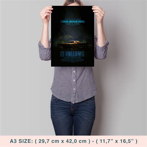 It Follows David Robert Mitchell Maika Monroe 2014 Hq Movie Poster