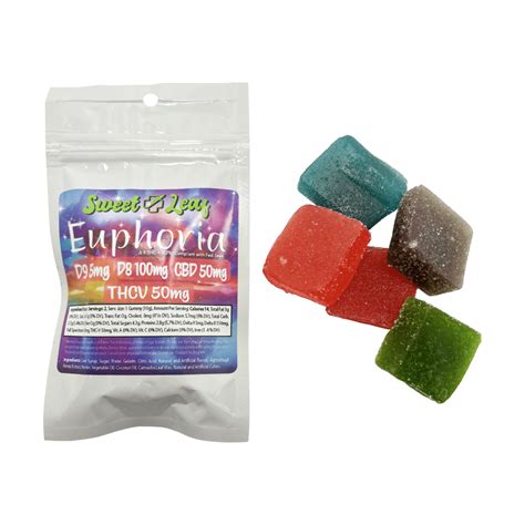 Euphoria Thc Gummies Sweet Leaf Hemp Farms