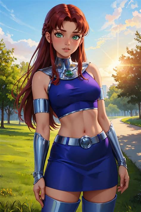 Starfire Dc Comics Character Lora Tensor Art Tensor Art