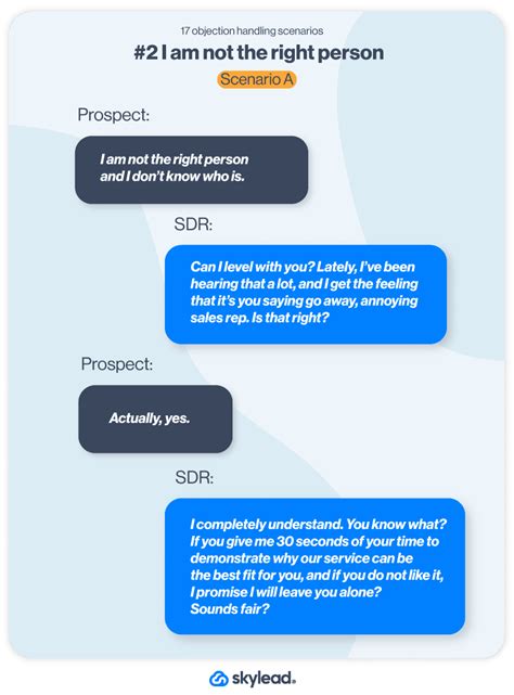 Objection Handling Playbook 17 Winning Scenarios Skylead