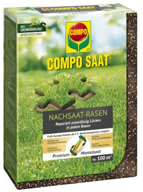 COMPO Nachsaat Rasen kg für m² ab Preisvergleich bei idealo de