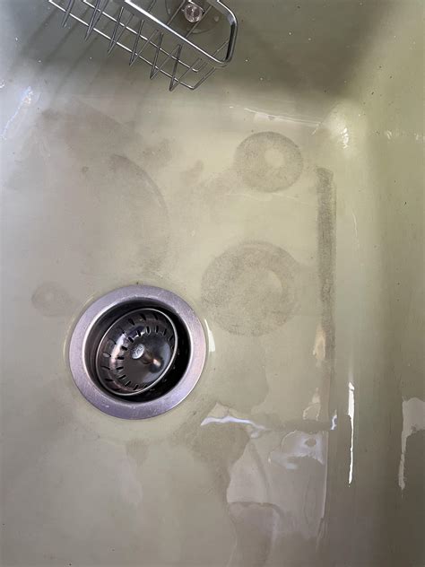 Any Ideas How To Get These Marks Off Of The Bottom Of My Sink R CleaningTips