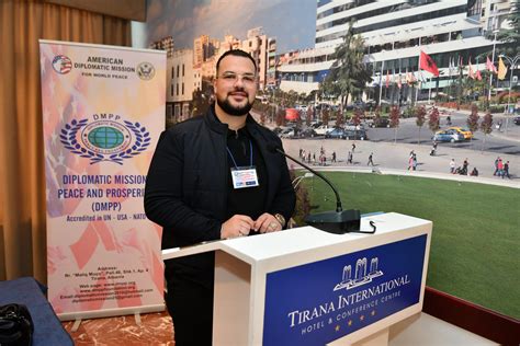 Peace Congress Dmpp Youth Forum Mr Kevin Toptani Diplomatic