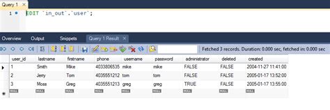 Mysql What Sql Query Statement Should I Use For A Application