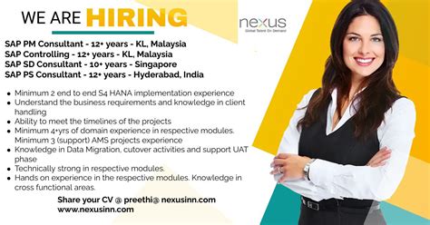 Nexus Innovate On Linkedin Sapps Sapprojectsystem Sappm Sapplantmaintenance Sapsd…