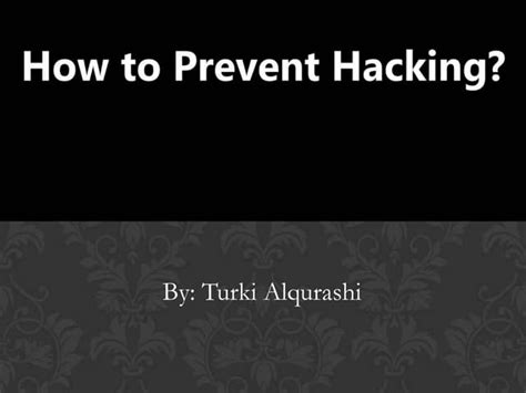 Information Security Pptx