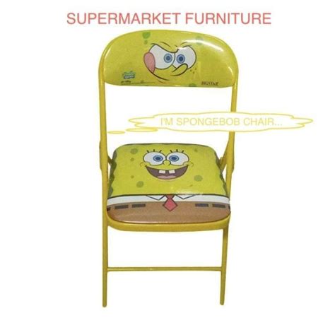 Promo Kursi Lipat Berkarakter Spongebob Kursi Lipat Spongebob Murah