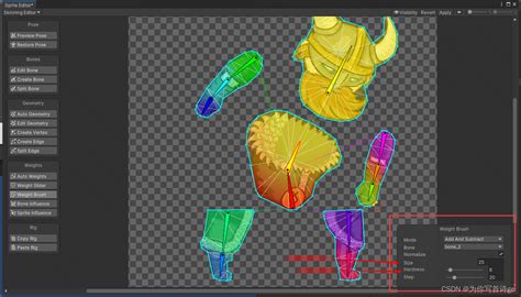 【unity animation 2d】unity animation 2d骨骼绑定与动画制作 unity2d骨骼动画 csdn博客