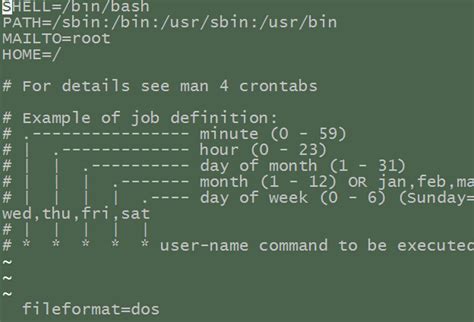 linux系统通过vi命令修改文本换行符
