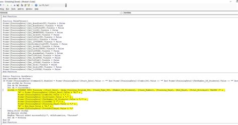 Microsoft Access 2016 I Declare A Variable On My