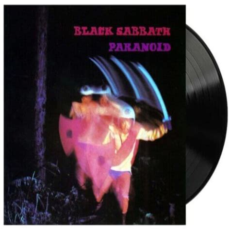 Vinilo Paranoico De Black Sabbath Black Sabbath Paranoid Record