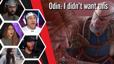 Lets Players Reaction To Odin Ending Thor God Of Warragnarök Youtube
