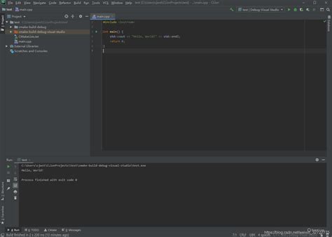 Clion Msvc编译器 Helloworld Csdn博客