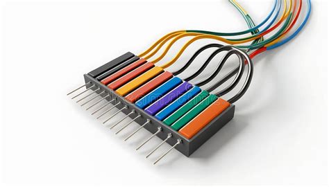 Colorful Connector Interface Stock Image Image Of Colorful Digital 374001083