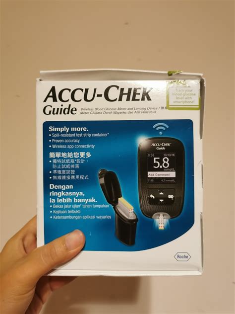 Accu Check Guide Meter Kit Negotiable Health Nutrition Health Monitors Weighing Scales
