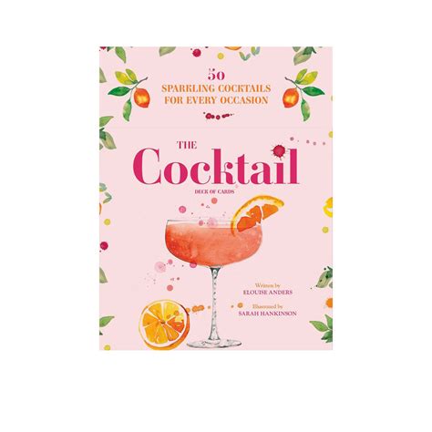 The Cocktail Deck Of Cards By Elouise Anders Kitchenware Australia