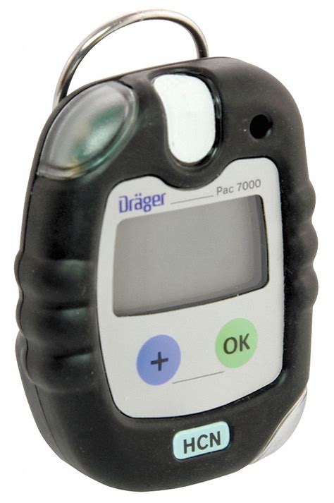Single Gas Detector To Ppm Sensor Range Audible Visual Vibrating Alarm Type Grainger