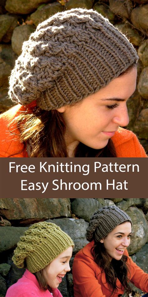 Mushroom Knitting Patterns In The Loop Knitting