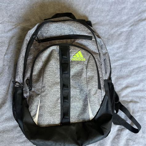 Gray Adidas Backpack This Is A Gray Green And Depop