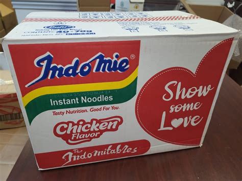 Instant Indomie Noodles Chicken Flavor Pack Of 40 Etsy