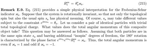 anyons frobenius schur indicator and total orbital angular momentum