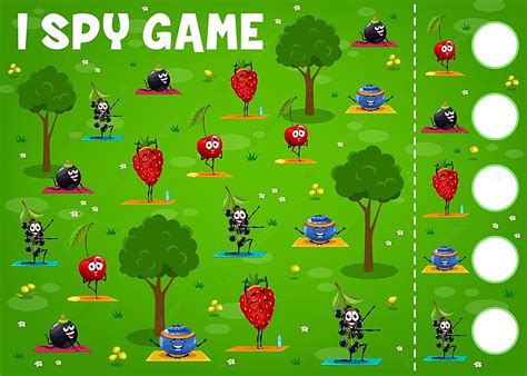 나는 스파이 게임 워크시트 템플릿 Psd 다운로드 디자인 자료 다운로드