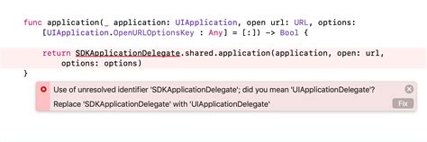 Build Issue With Latest Fbsdk Swift · Issue 439 · Facebookarchivefacebook Swift Sdk · Github