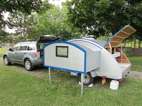 One Small Trailer And A Teardrop Home Built Camping Trailers Epoxyworks