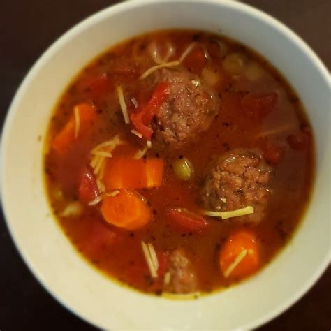 This Slow Cooker Italian Meatball Soup Is Hearty Easy And Incredibly