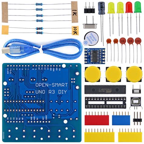 Arduino Uno R3 Compatible Board Soldering Kit — Pmd Way