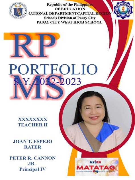 Rpms Eportfolio Template Tvl Group Pdf Learning Educational