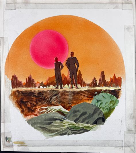 Karel Thole Urania 865 Original Cover John Paton Leap To The