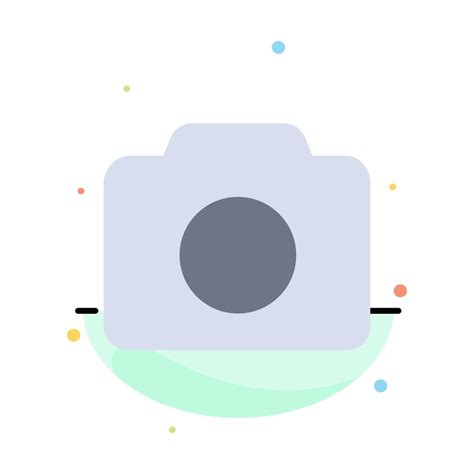 Camera Image Basic Ui Abstract Flat Color Icon Template Vector Art At Vecteezy