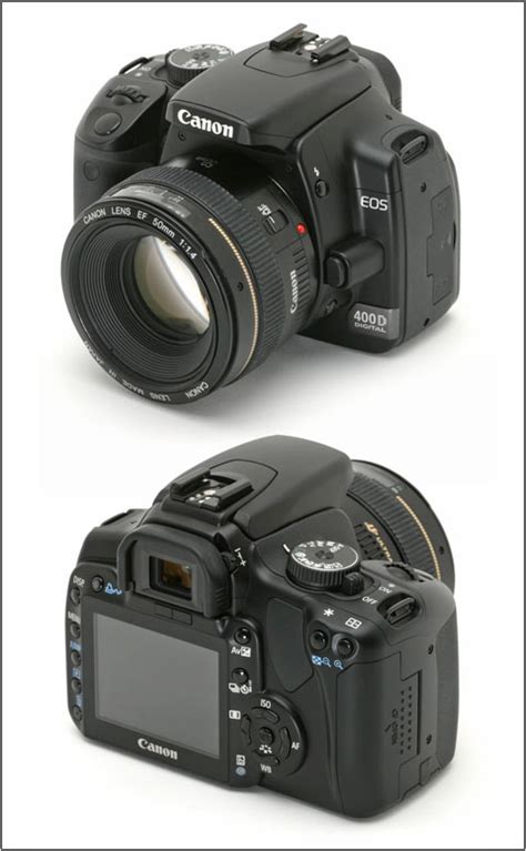 Canon EOS 400D / Digital Rebel XTi/ Kiss X Digital Review: Digital ...
