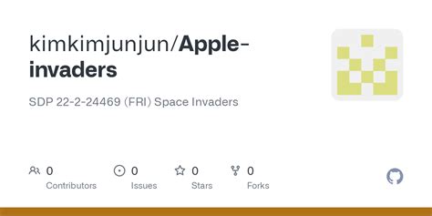 Github Kimkimjunjunapple Invaders Sdp 22 2 24469 Fri Space Invaders