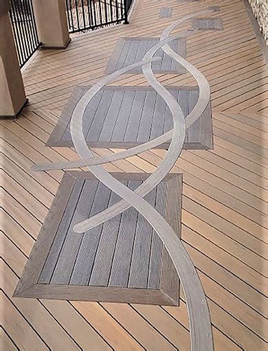 Inside The Decking Inlay Process Fastenmaster